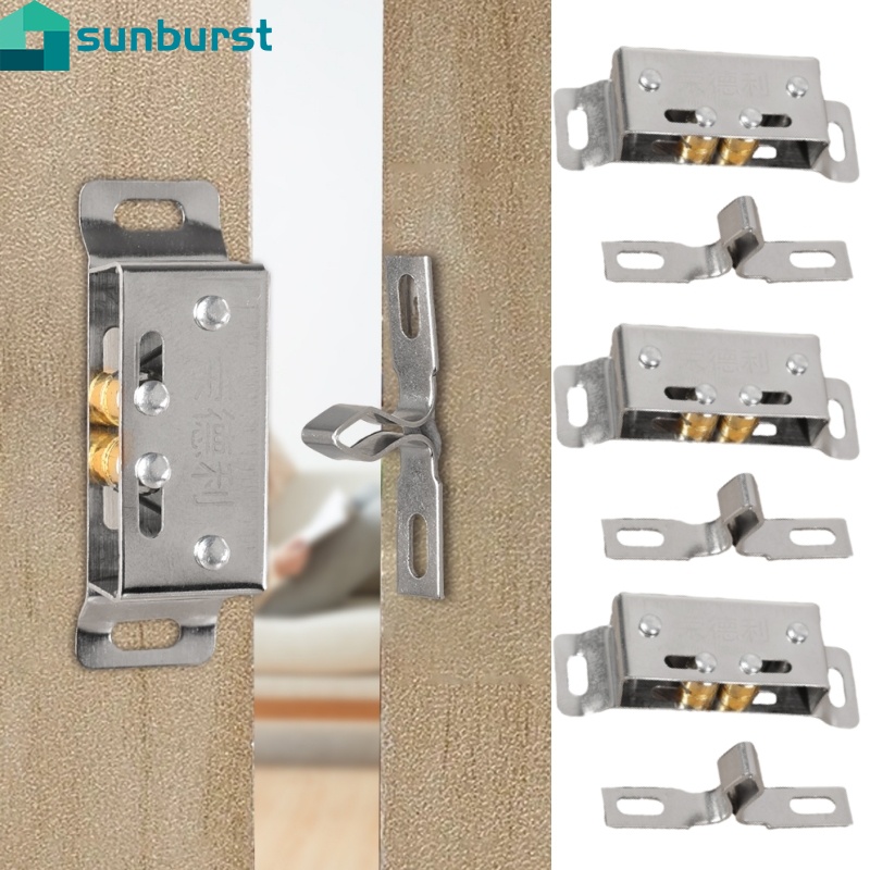 Cupboard Drawer Scroll Wheel Closer / Stainless Steel Catch / Double ...