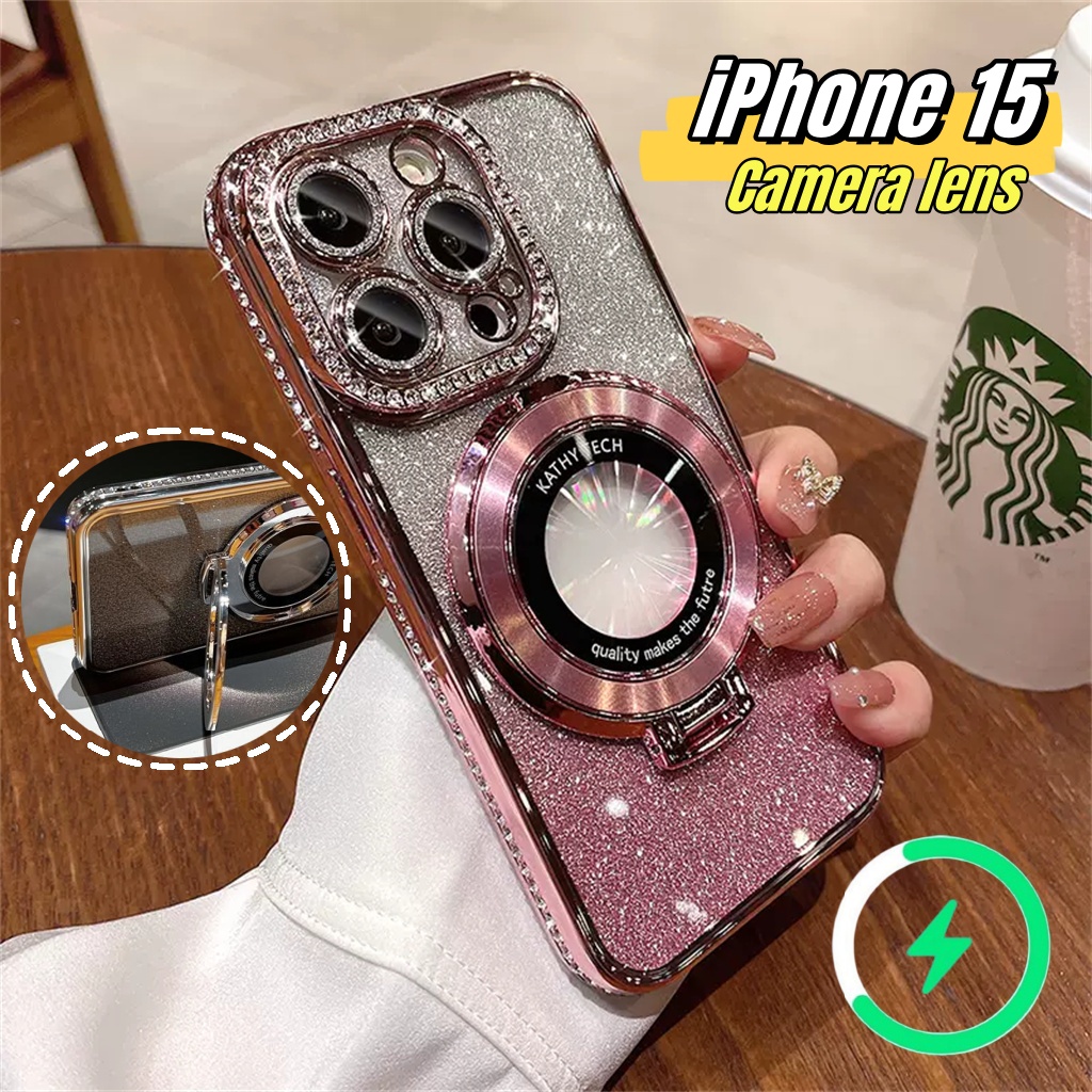 Luxury Camera Protection Lens Case iPhone 15 Pro Max Case iPhone 12 13 ...