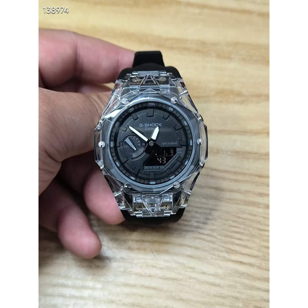 G-SHOCK GA-2100SRS AP Series Crystal Transparent Black Sports Style ...
