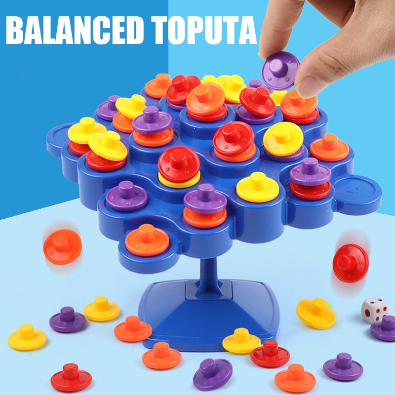 Novelty Balance Turntable Stacking Board for Parent-Child Activity ...