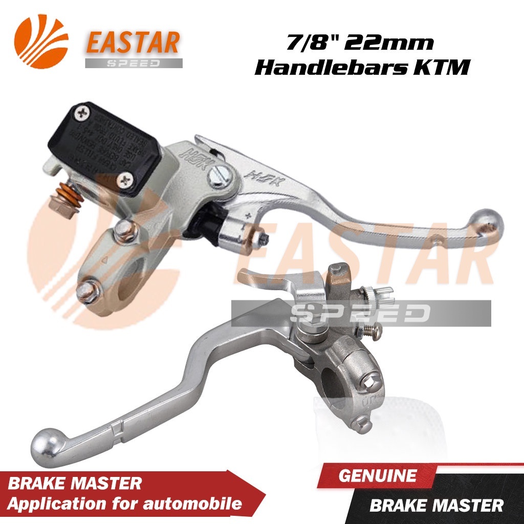 Raider Xrm 110 125 RS125 Brake Master 7/8" 22mm Handlebars KTM Cylinder Brake Clutch Lever CR ...