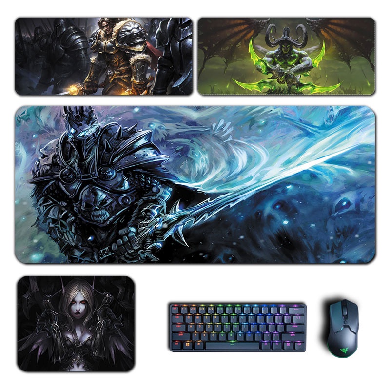 Gaming World of Warcraft Large Mouse WOW LichKing DH DR Mousepad ...