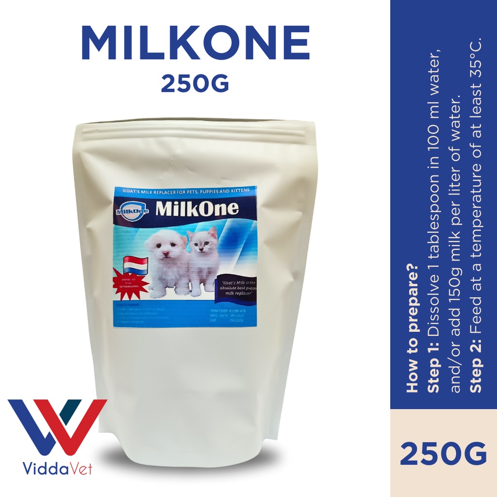 Viddapet MilkOne 250g milkone replacer for goat milk for pets puppies ...