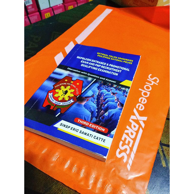 ♞NAPOLCOM EXAM AND PNP ENTRANCE REVIEWER 2024 EDITION | Shopee Philippines