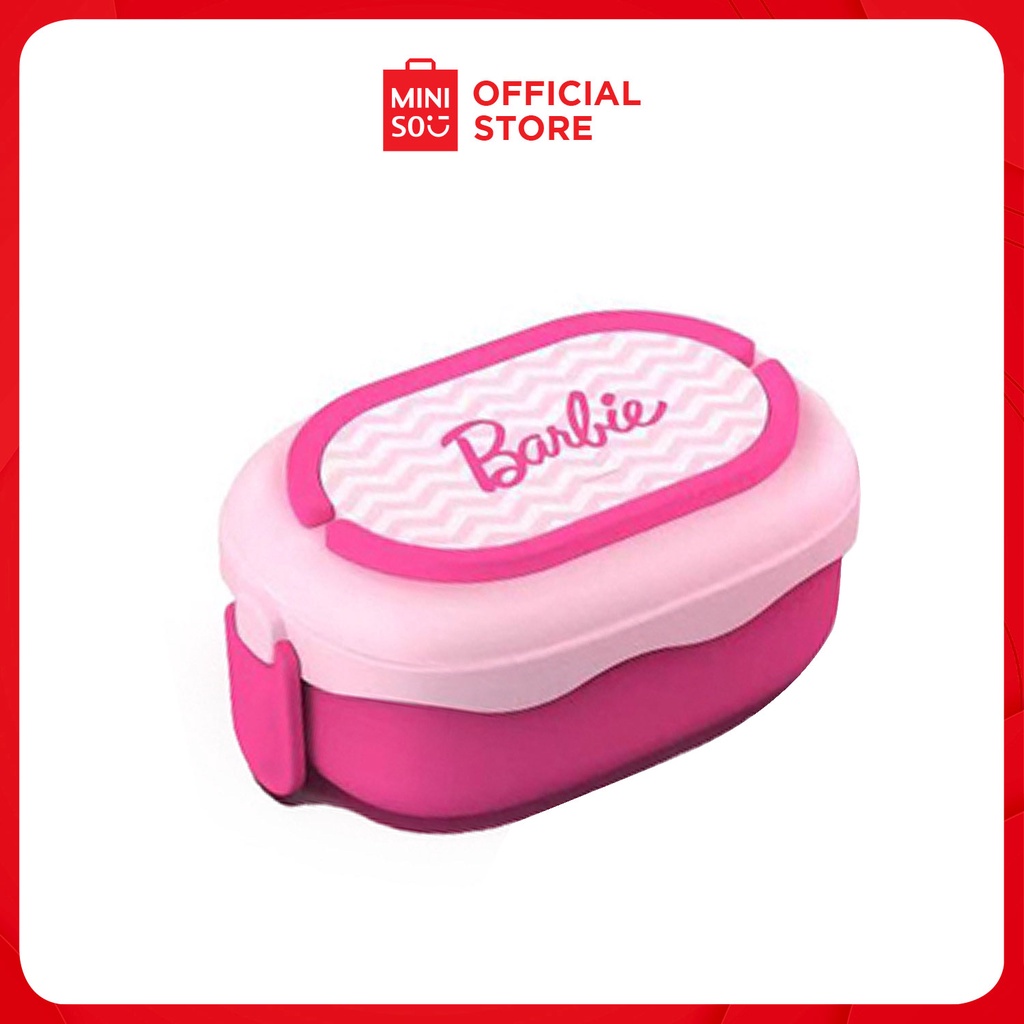 MINISO Barbie Collection Double Layered Bento Box (1600mL) | Shopee ...