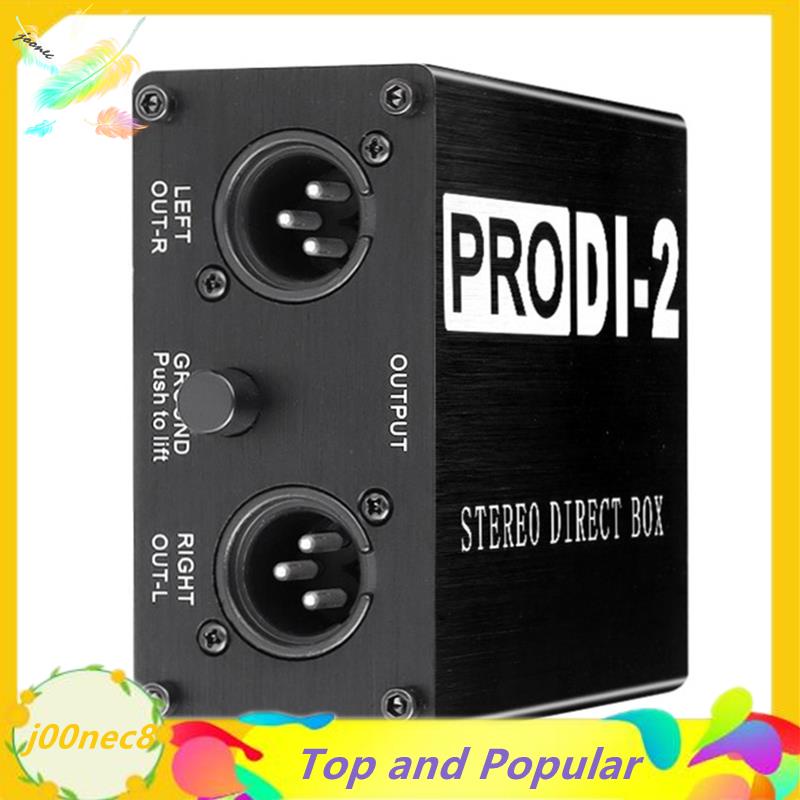 [j00] 1 PCS ProDI-2 Passive Stereo Direct Box Audio DI Box Direct ...