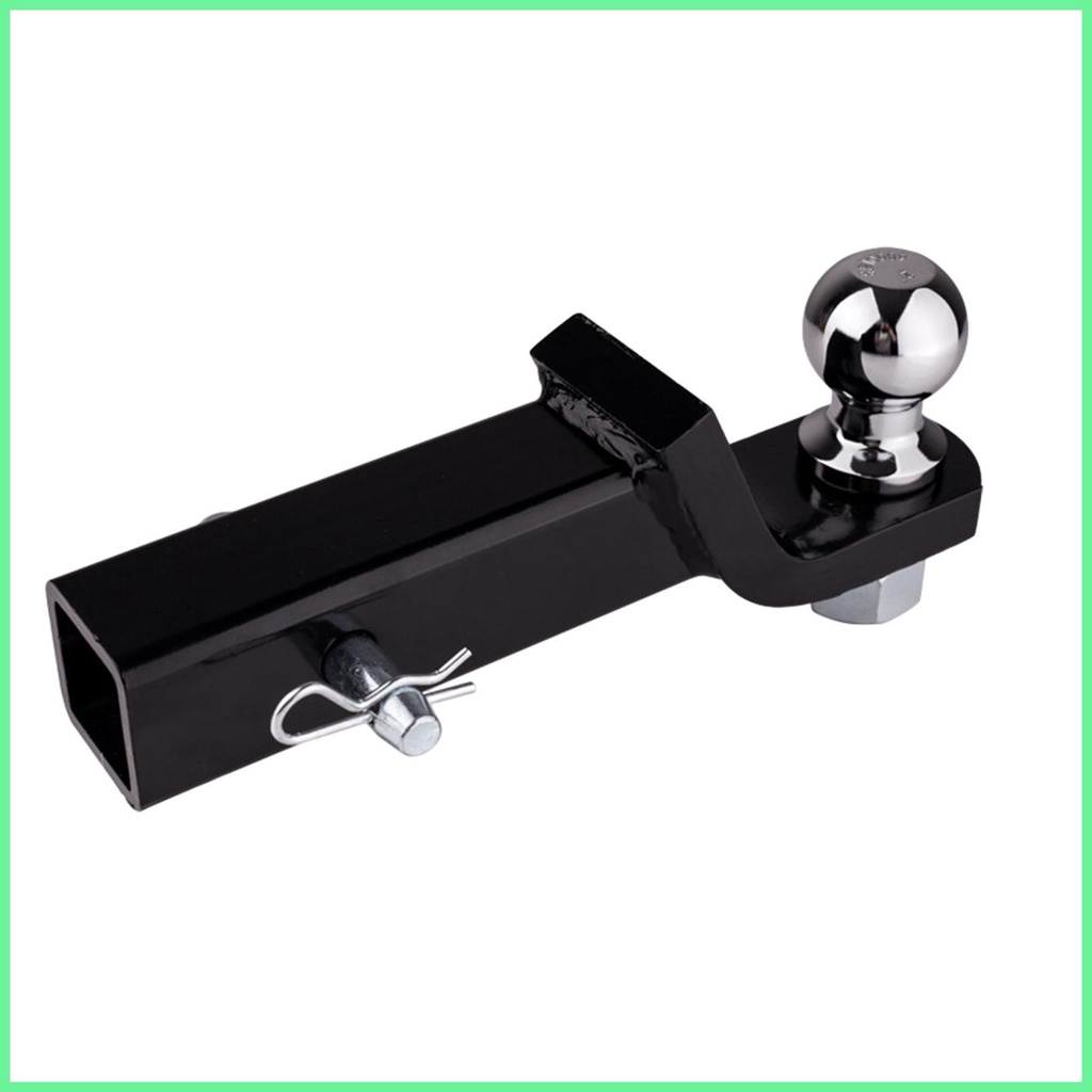 Receiver Hitch Solid Steel Tow Ball Hitch Drop Hitch 2 Inch Receiver ...