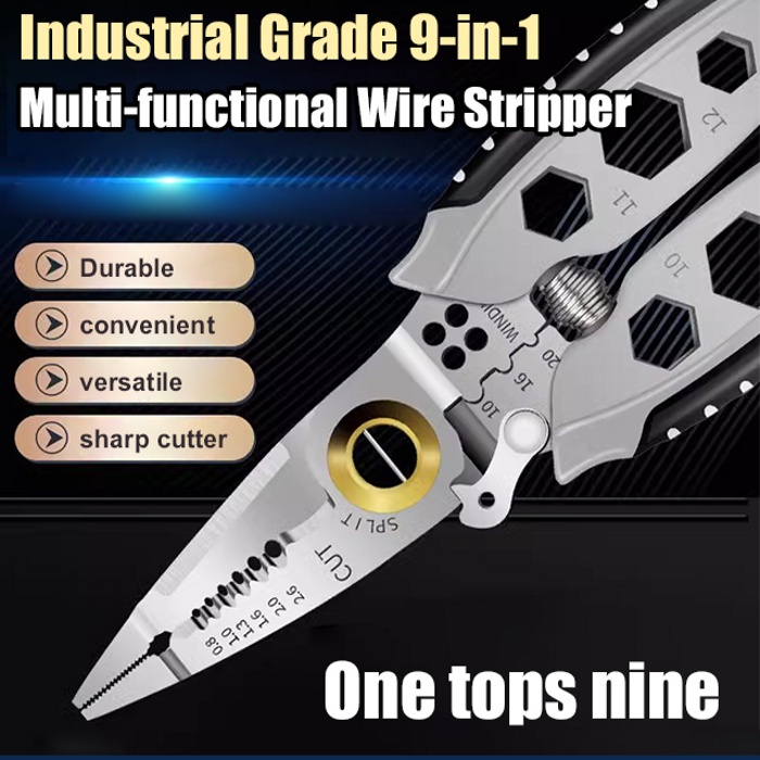 Hot Sell【Electrician's Tool】Multi-functional Wire Stripper Multi ...