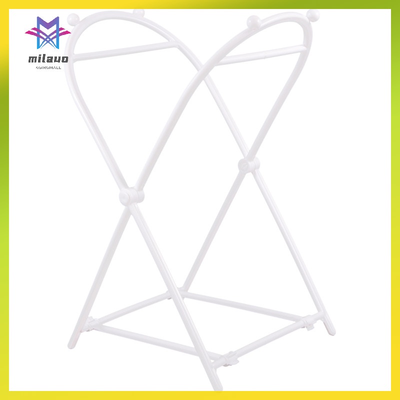milauo Portable Trash Bag Holder Braces Fold up Can Towel Hanging Shelf ...