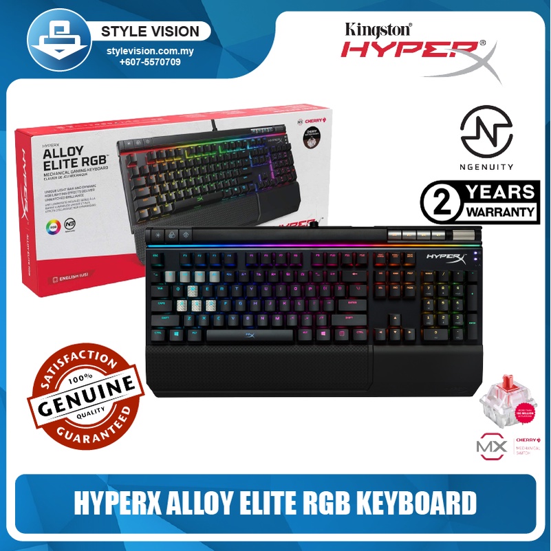 KINGSTON HYPERX ALLOY ELITE MECHANICAL GAMING KEYBOARD | Shopee Philippines