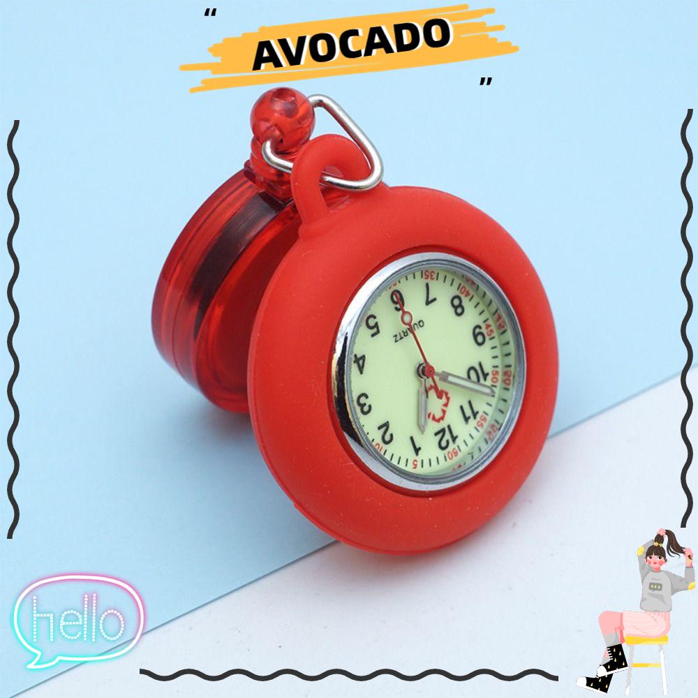 AVOCADA Pocket Watch, Hanging Silicone Retractable Nurse Watch ...