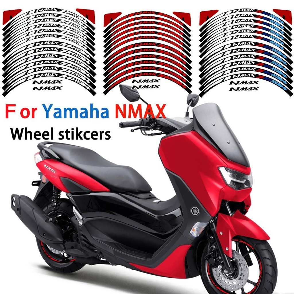 Yamaha Nmax V1 V2 Mags Stickers Motorcycle Hub Sticker Nmax 125 155 160 ...