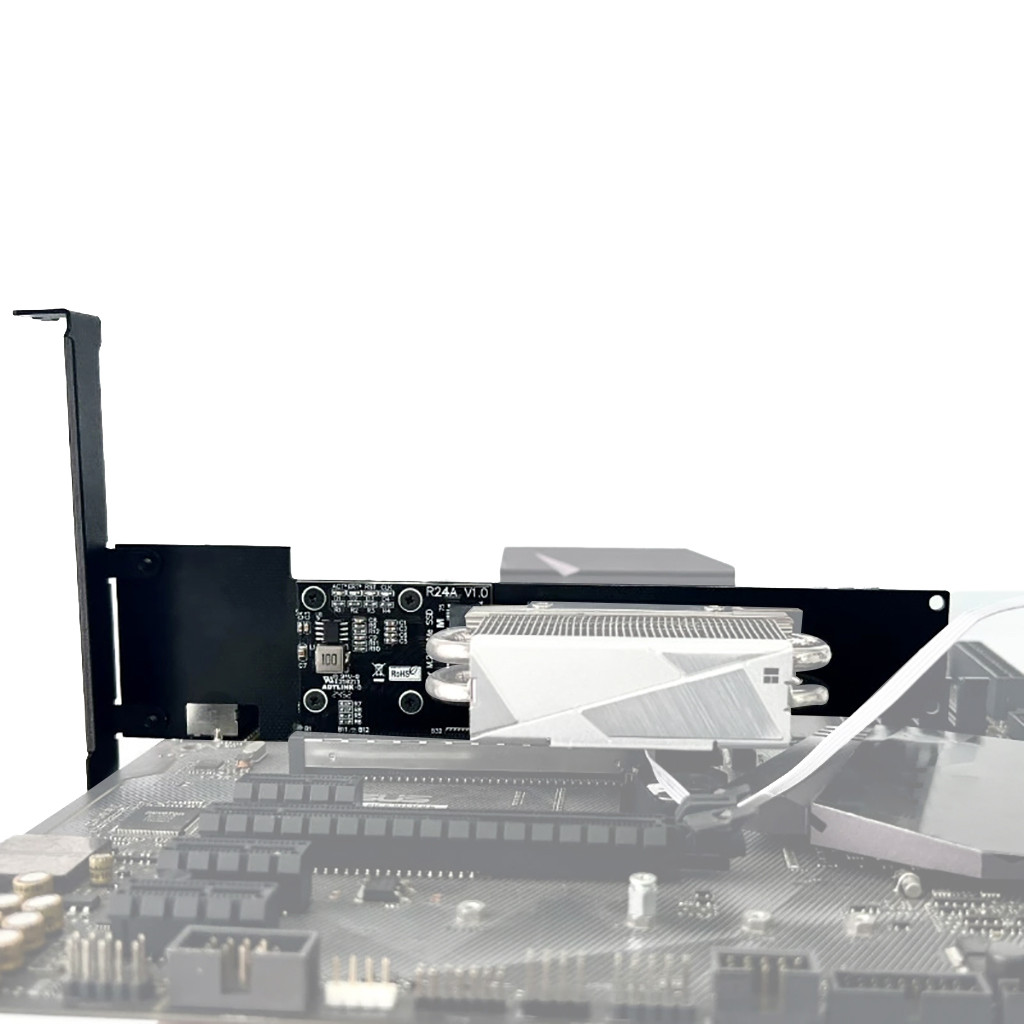 For PCIe 5.0 x4 to M.2 NVME SSD Solid State Drive Adapter Card with ...