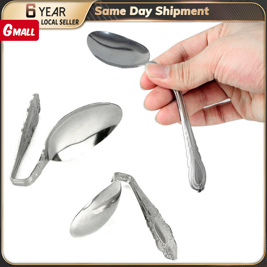 【Fast Delivery】 Spoon Tricks Street Close Up Funny Magic Props Bending ...