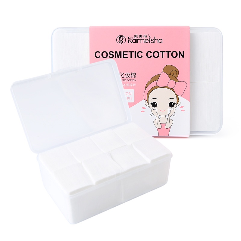 100pcs/1000pcs Make-Up Cotton 100% Cottons Facial Cleansing Cotton ...