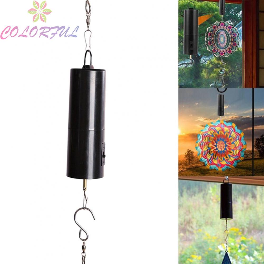 Hanging Display Rotating Black Motor Battery Wind Chime Motor Wind ...