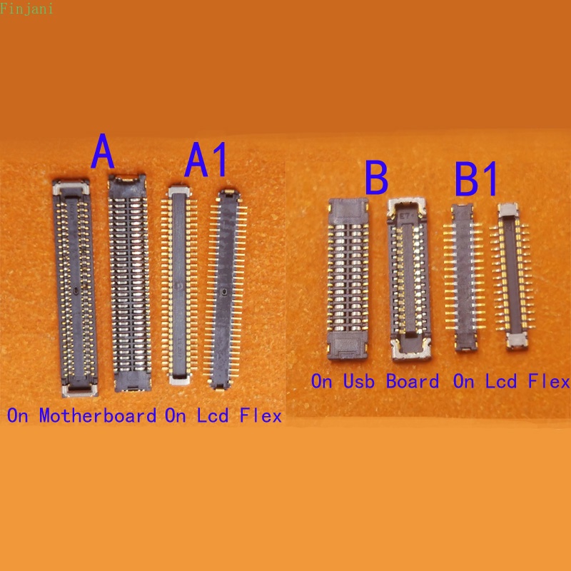 2Ps Usb Charging FPC Connector Lcd Display Screen Plug For Xiaomi Redmi ...