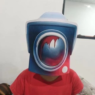 Skibidi Toilet Mask Cosplay CameraMan TV Man Speaker Man Cap Halloween ...