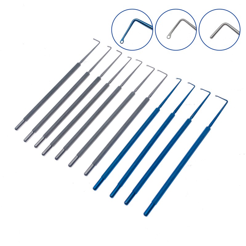 Ophthalmic Hook Retina Detachment Hook Helveston Muscle Hook Titanium ...