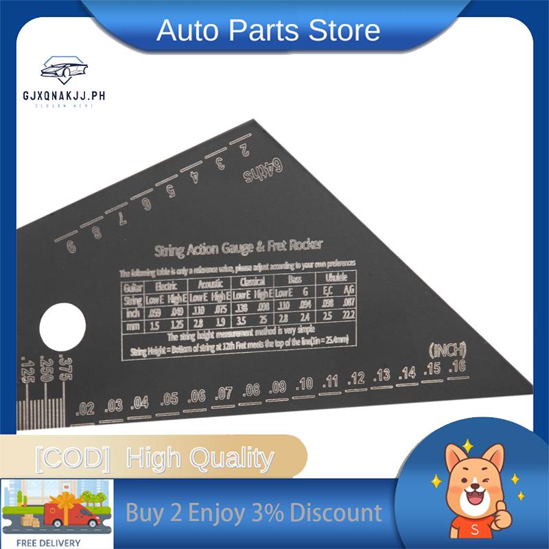 1 PC Stainless Steel Fret Leveling Tool Neck Fingerboard Measuring ...