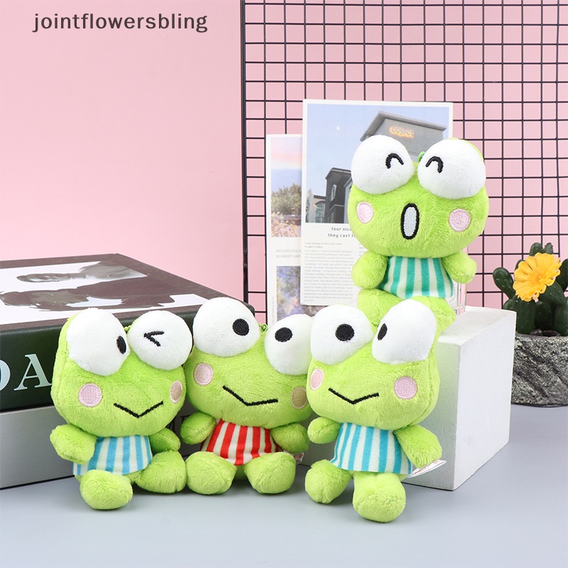 JOPH Anime Sanrio Kerokero Keroppi Keychain Cute Cartoon Plush Toy ...