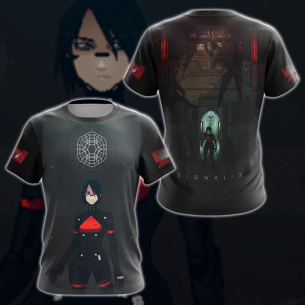Signalis Video Game 3D Printed Short Sleeve T-shirt | Shopee Philippines