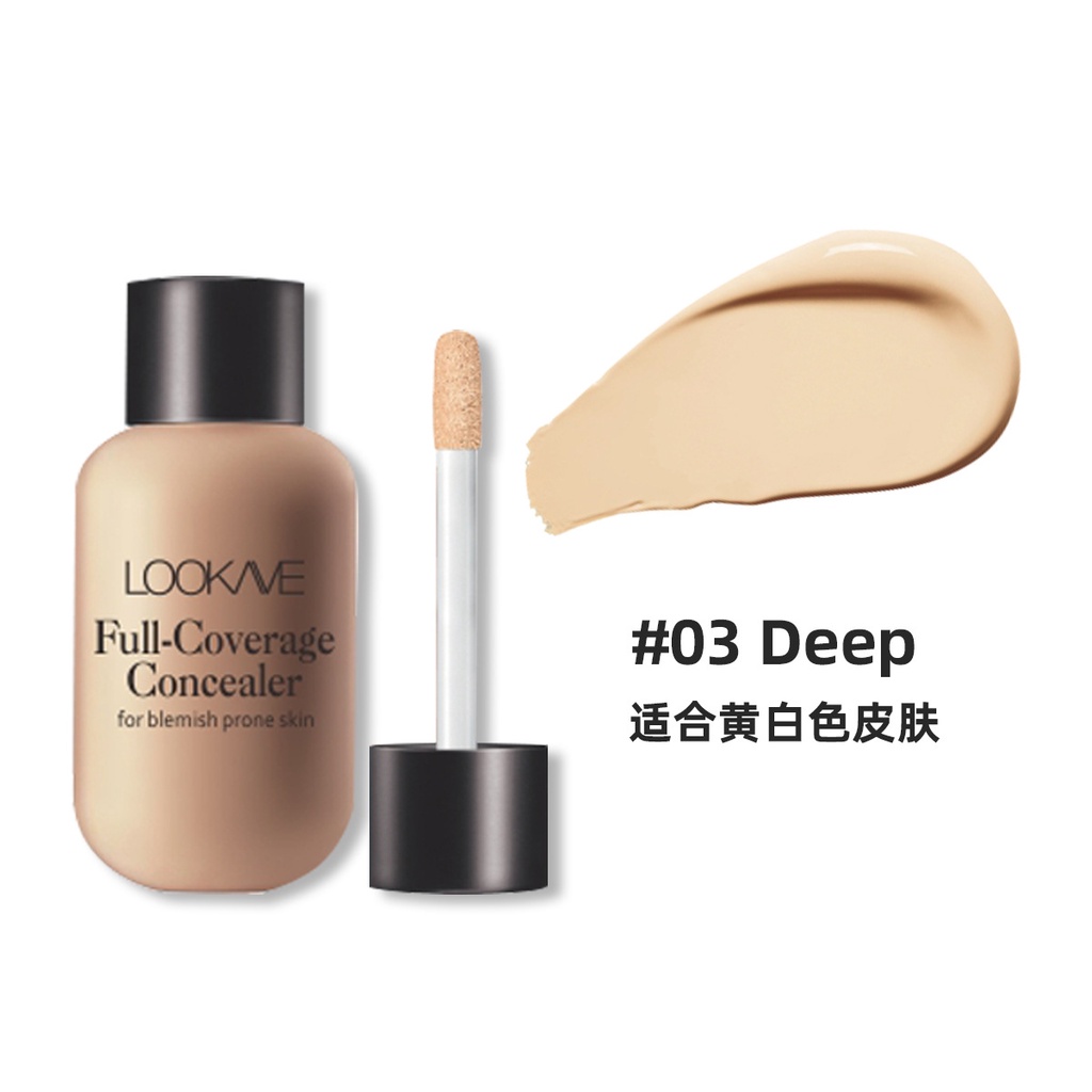 Matte Liquid Concealer Waterproof Makeup Face Foundation Cream Cover ...
