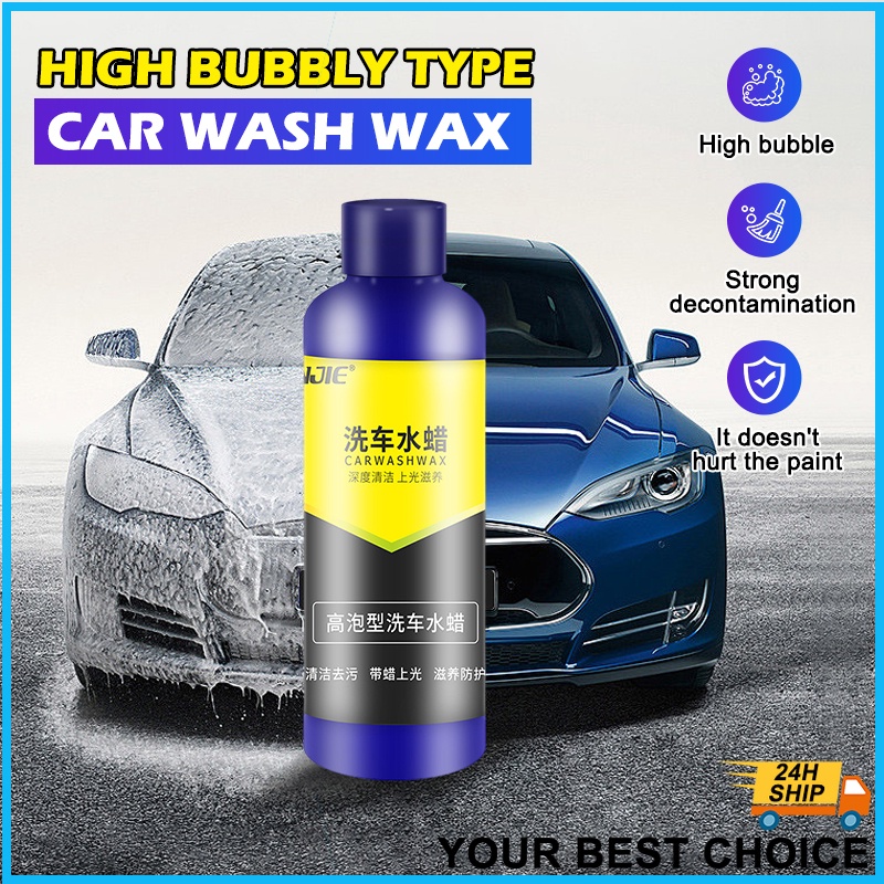 CAR Detailer Nano Car Shampoo Nano Wash & Wax 2 in 1 Car Wash Shampoo ...