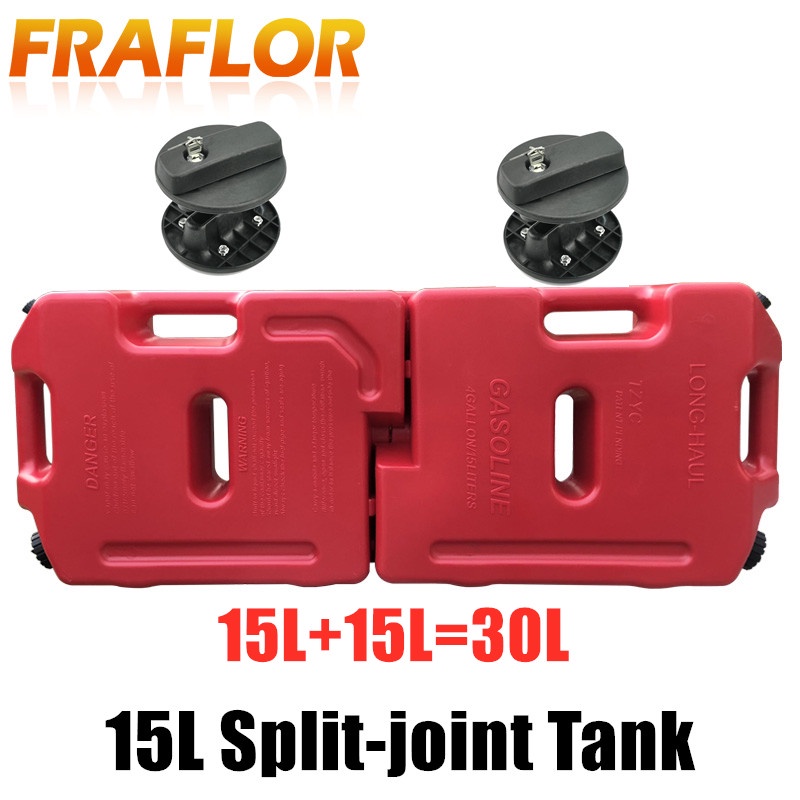 15L 30L Liter Split-Joint Version Fuel Tank Gasoline Diesel Anti-static ...