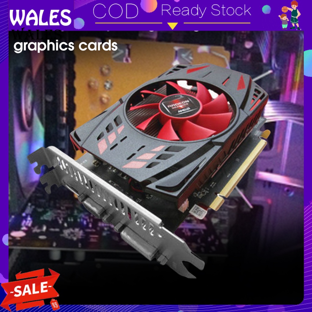 HD6770 Graphics Card 4GB VGA/DVI/HDMI-compatible DDR5 High Speed Gaming ...