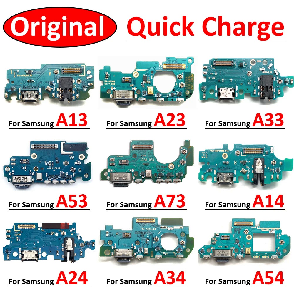 For Samsung Galaxy A13 A23 A33 A53 A73 A14 A24 A34 A54 4G 5G USB Charging Port Dock Charger ...