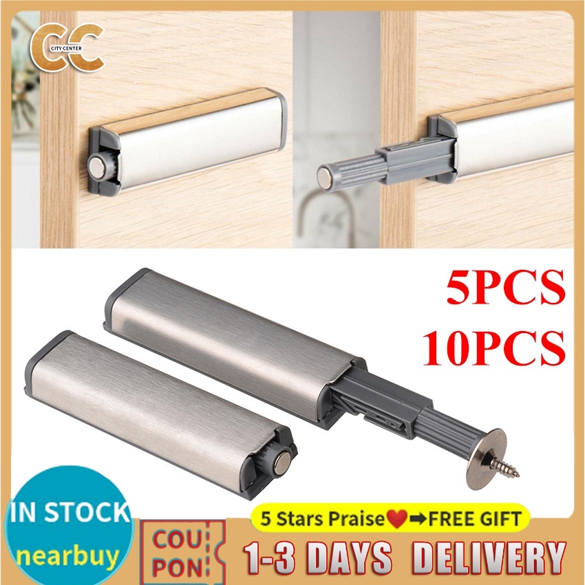 【Fast Delivery】10 Pcs Cabinet Latch Door Drawer Push To Open System ...