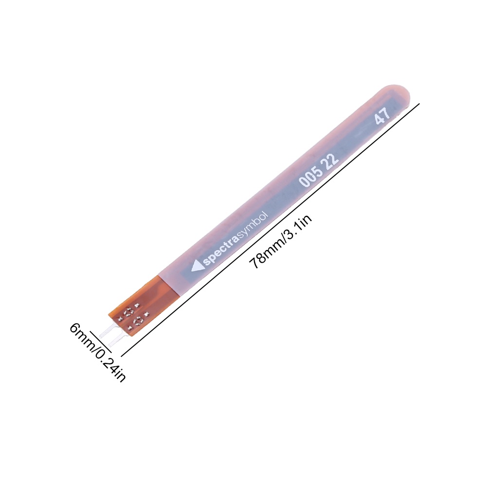 2.2 Inch 2.2 Inch Bend Flex Sensor 2 Pin Interface Thin Film Pressure ...