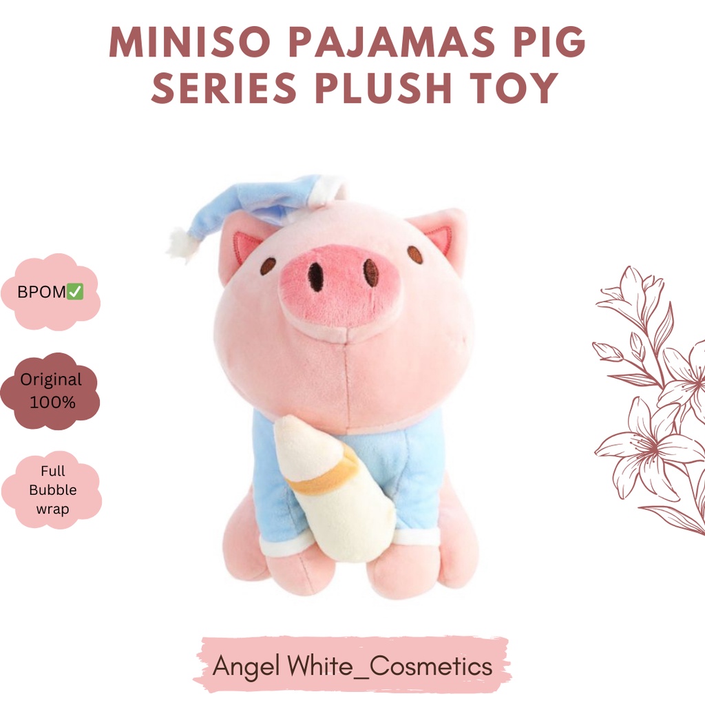 MINISO PAJAMAS PIG SERIES PLUSH TOY | Shopee Philippines