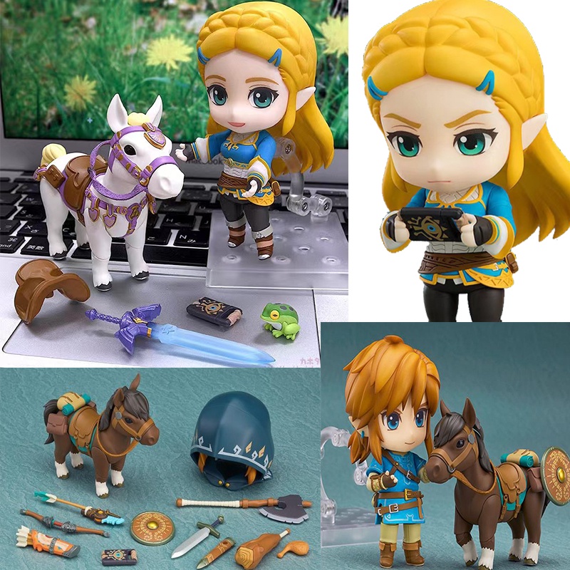 Nendoroid The Legend of Zelda Action Figure Zelda Princess 1212 Link ...