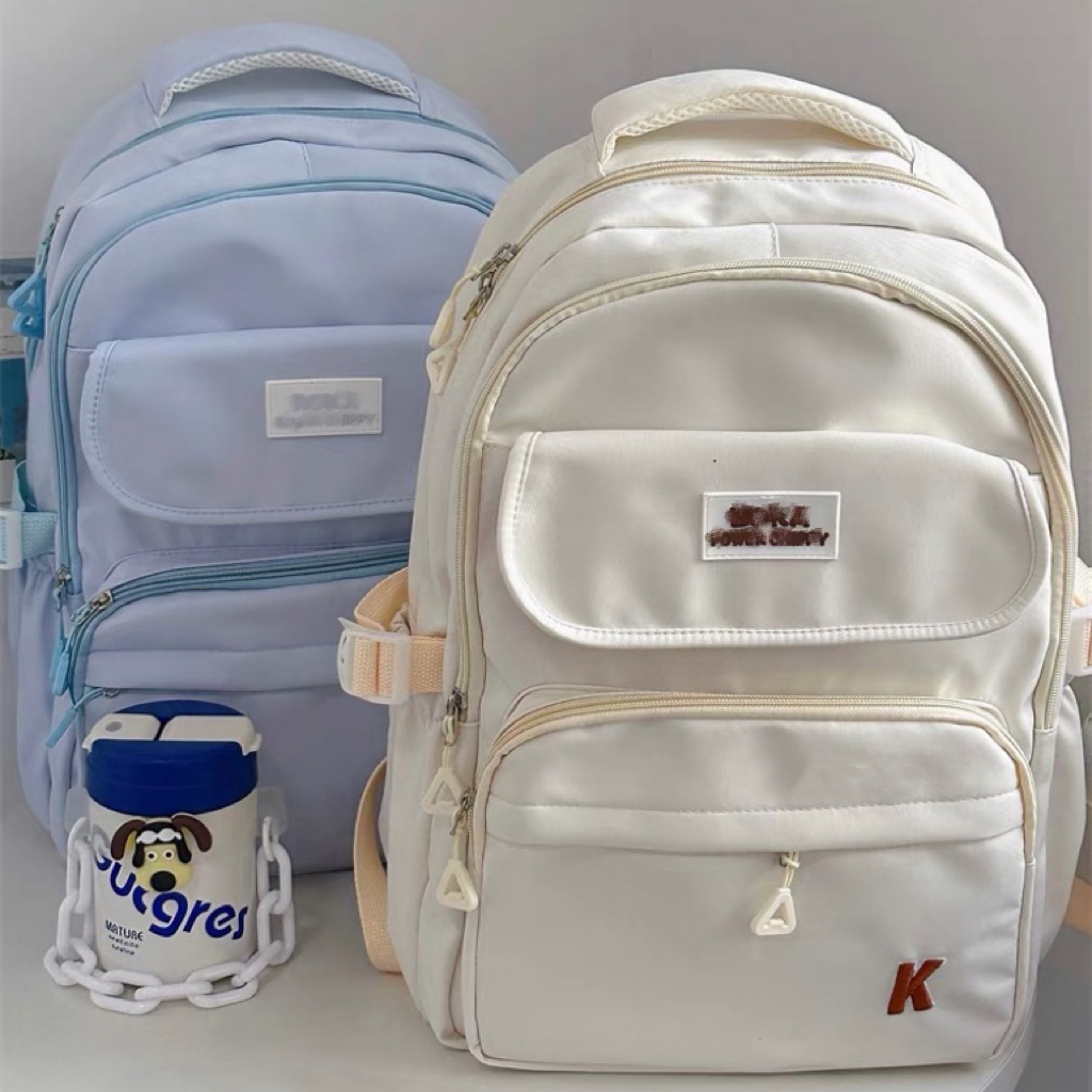 Korean version Harajuku backpack with large capacity fashion backpack ...
