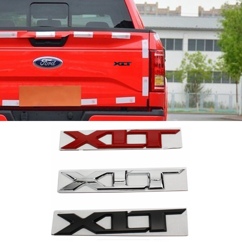 For Ford Ranger F-150 XLT logo Rear emblem Back badge Tailgate trunk ...