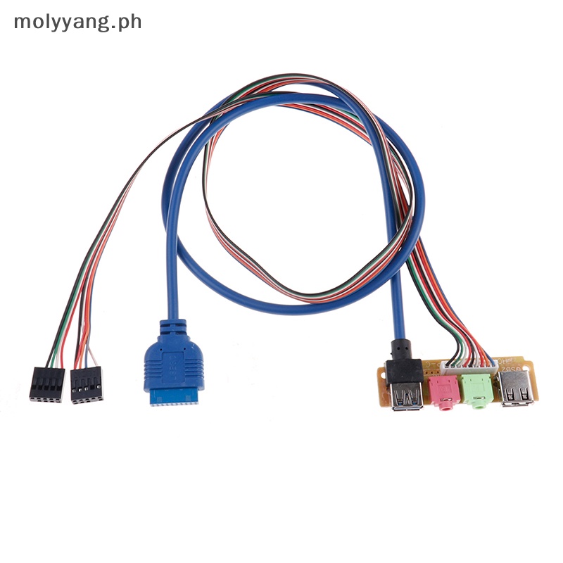 LYN USB 2.0+ 3.0 port chassis PC computer case audio front panel ...