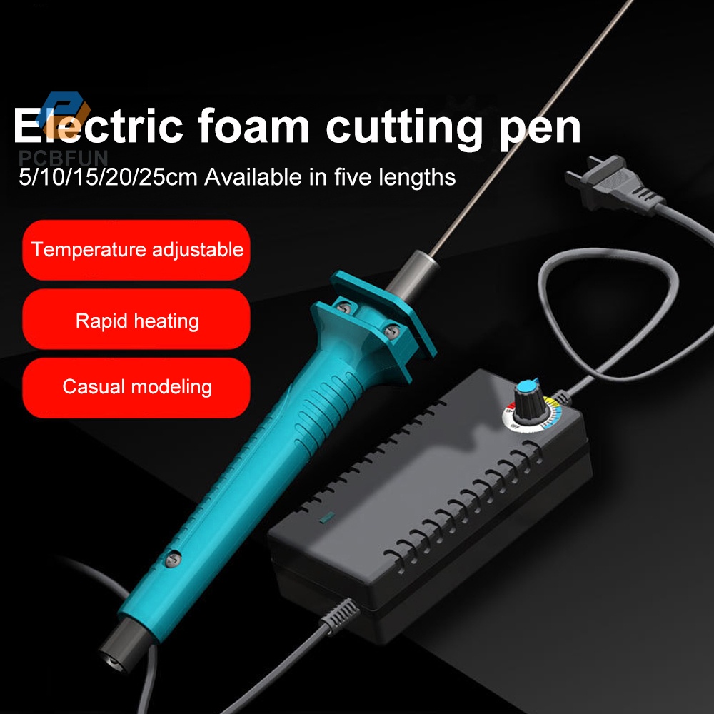 Pcbfun 6v 35w Electric Styrofoam Cutter Engra Carved Pen Hot Wire Styro ...