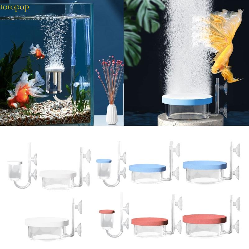 Top Diffuser Air Stone Aquarium Air Stone Suction Cup Aquarium Pump ...