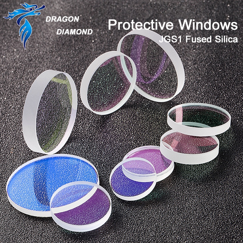 Glass Laser Protection Lens/Protective Windows Dia.32/35/37/38/40/42/48 ...