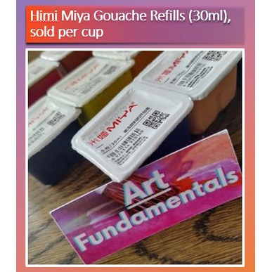 Himi Miya Gouache Refills 30ml (sold per cup) | Shopee Philippines