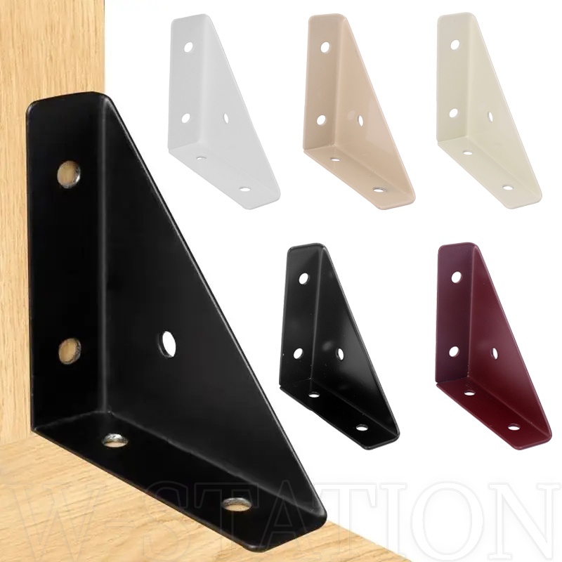 Corner Reinforcment Right Triangular Brackets Stainless Steel Cabinet