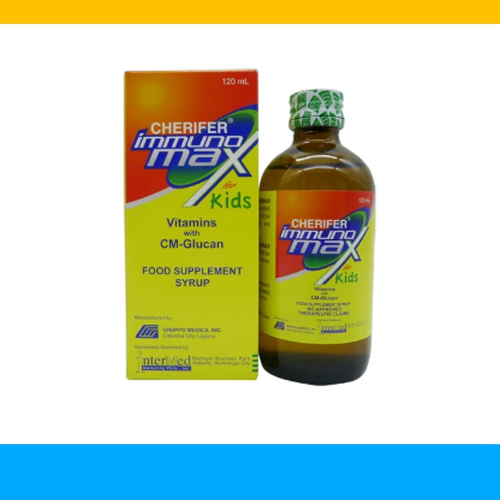 ♞Cherifer Immunomax for Kids 120mL Syrup | Shopee Philippines