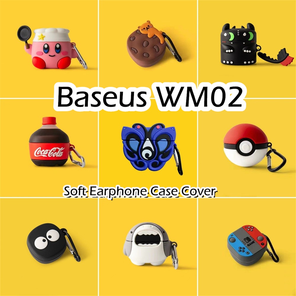 【Discount】For Baseus WM02 Case Cute three-dimensional shape Soft ...