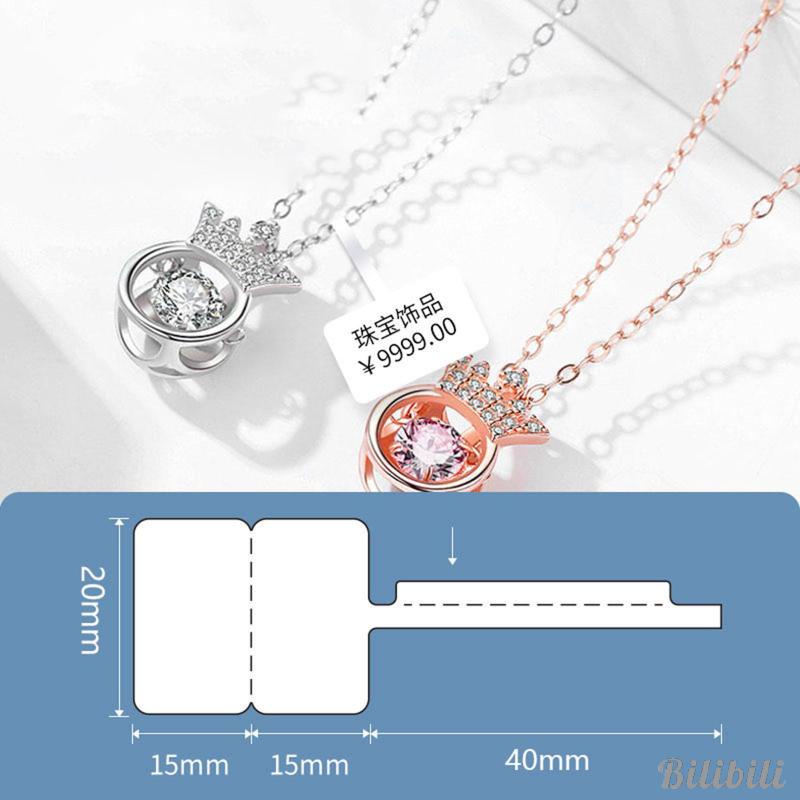 [Bilibili1] Jewelry Price Tags Thermal Paper Fits B11 P1 P2 M102 Label ...