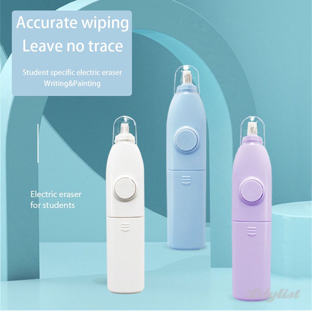 Electric Eraser With Small Fan Pencil Drawing Mechanical Cute Kneaded ...