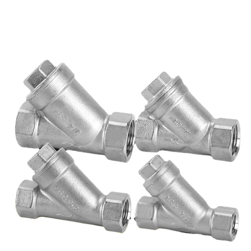 304 stainless steel Y-type filter internal thread filter screen tap ...