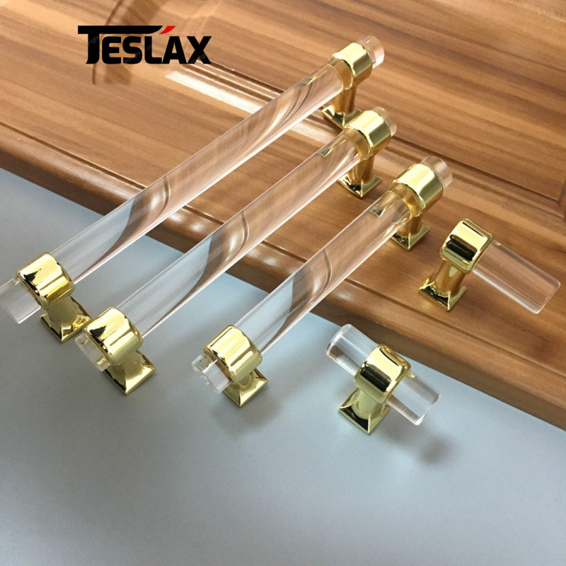 Acrylic cabinet door handle Cupboard Handle Zinc Alloy Cabinet Door ...