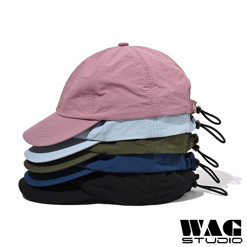 Plain Drawstring Quick Dry Baseball Cap for Men Women Outdoor ...